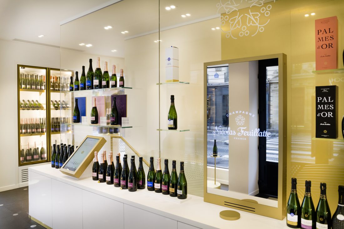 Retail Design & Visual Merchandising: Agence Saïnko x Feuillatte